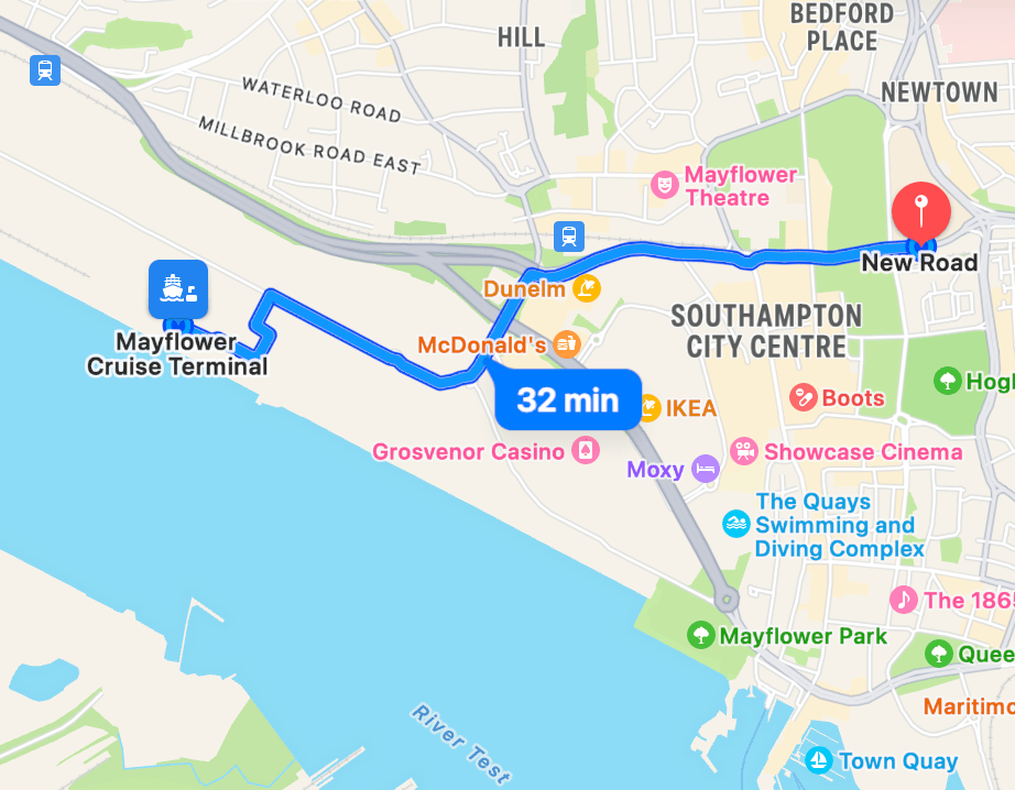 National Express to Southampton Cruise Terminal - Complete Guide