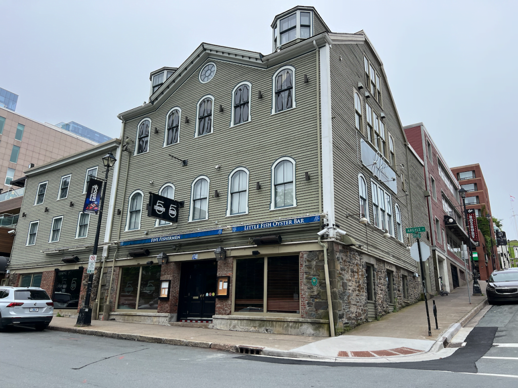 Halifax and the Five Fishermen Restaurant - Journey into Darkness