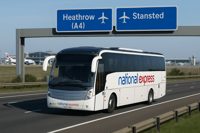 The Complete Guide to Heathrow to Stansted Transfer: National Express ...